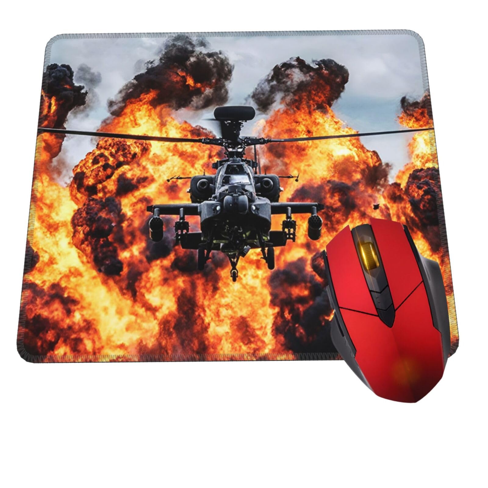 Amazon.com: Mouse Pad Helicopter Aircraft Plane Mouse Pads for Desk Non ...