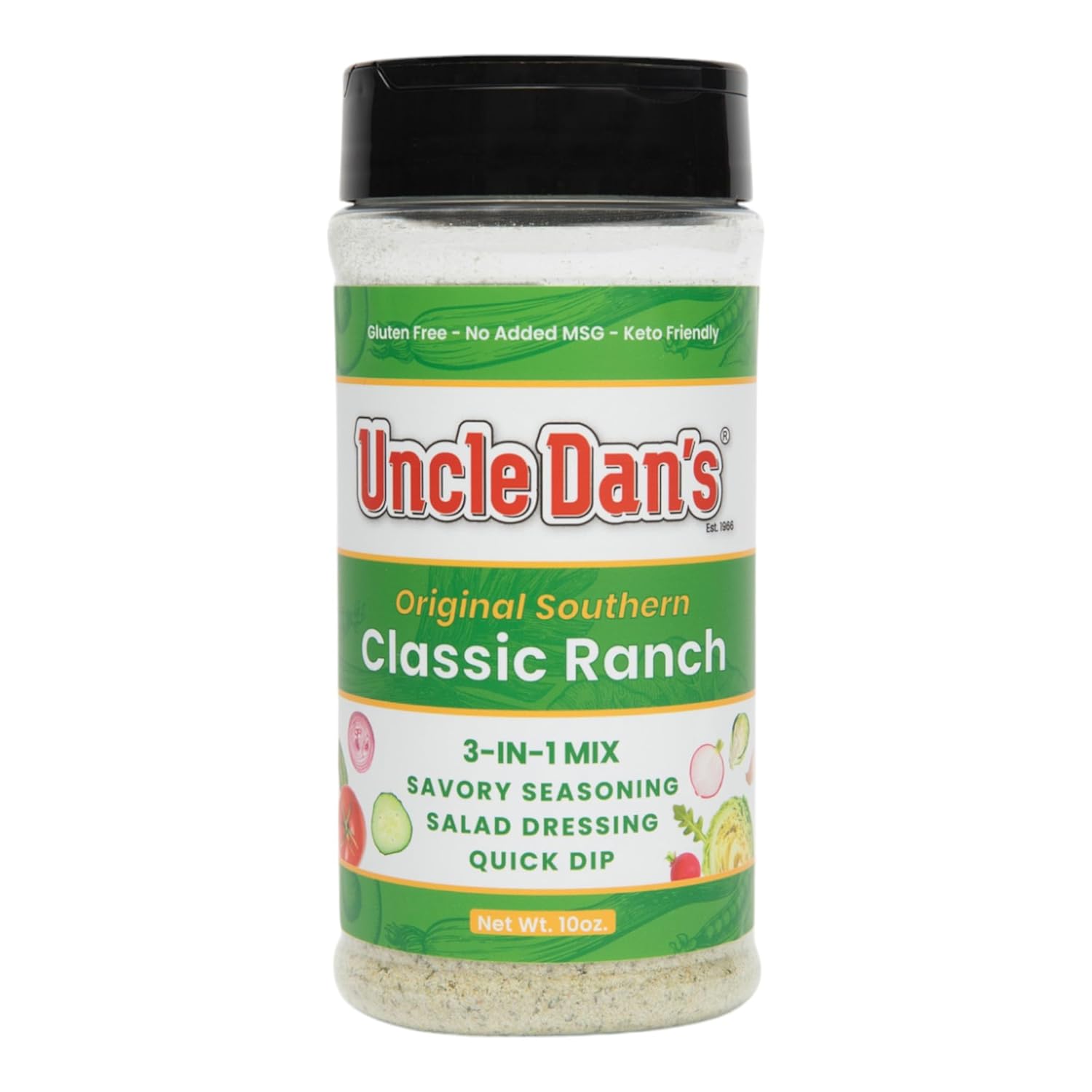 Amazon.com : Uncle Dan’s, Original Classic Ranch | 10oz Shaker ...