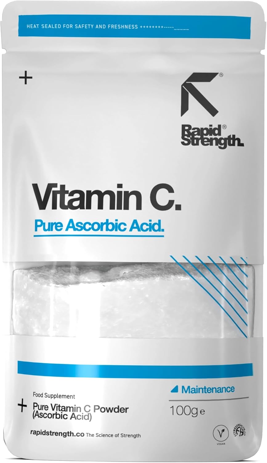 Rapid Strength Vitamin C Powder - High Strength Ascorbic Acid - Vitamin ...