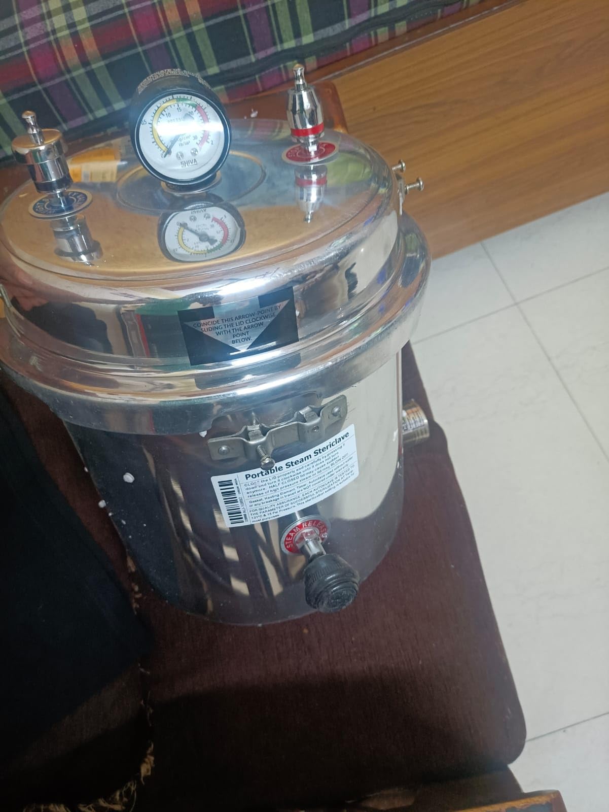 Ethel 16-litre autoclave Sterilizer for clinic and hospital Electric ...