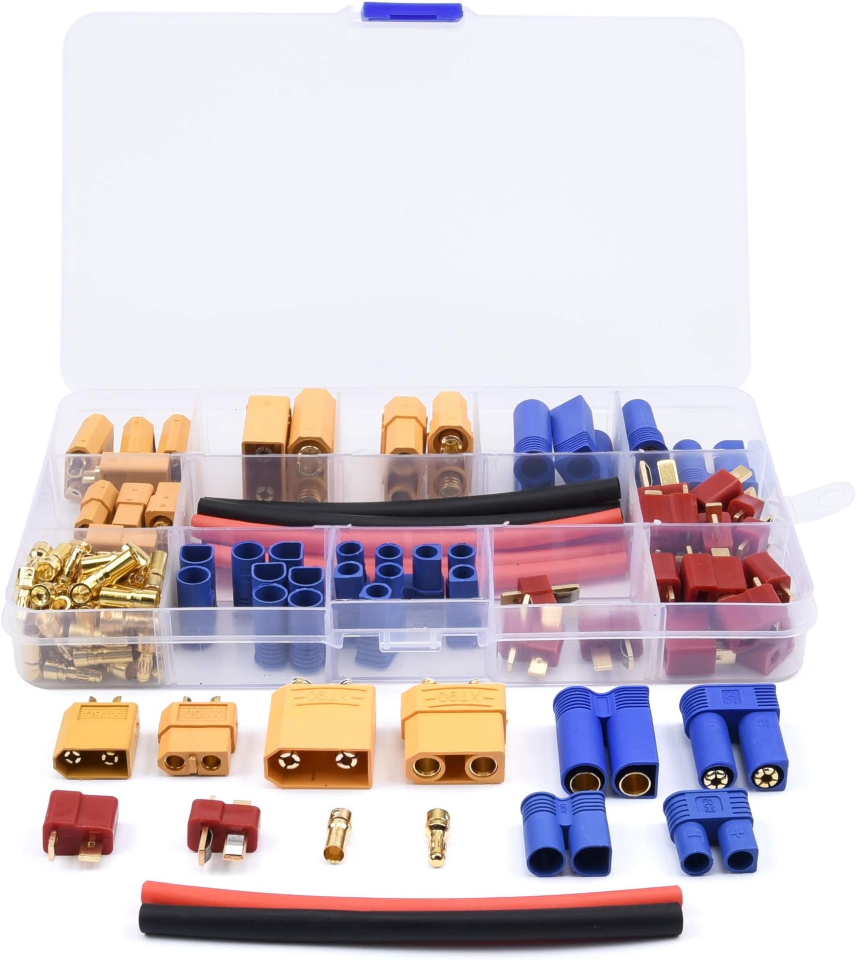 Amazon.com: ZHOFONET XT60 Male to EC3 Female Connector,2 pcs XT60-EC3 ...