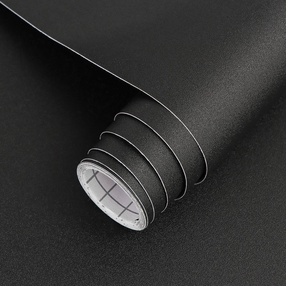 Arthome Black Matte Paper,43.5x305cm Self Adhesive Wallpaper Waterproof ...