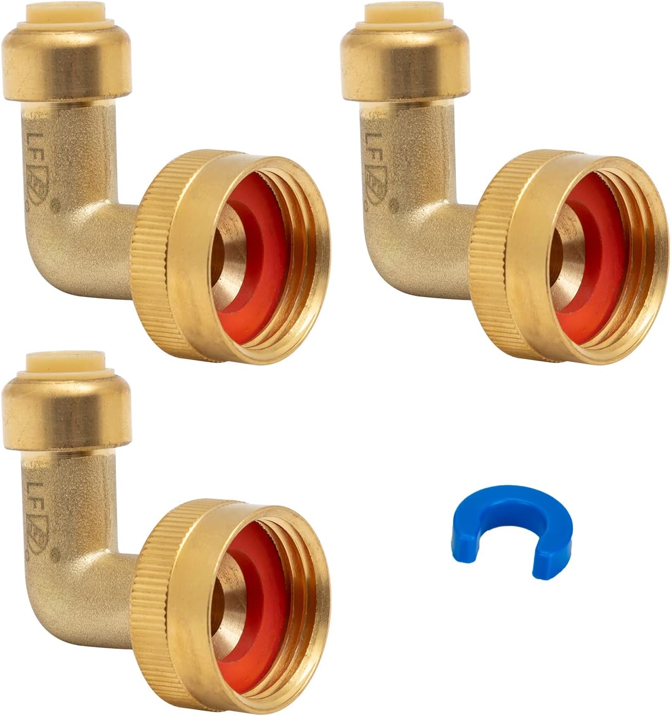 Amazon.com: SUNGATOR Pushfit 90 Degree Dishwasher Elbow, 1/4 Inch x 3/4 ...