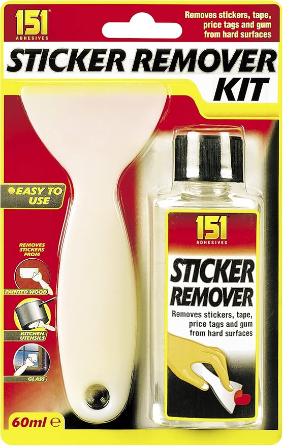 Amazon.com: 151 Products Sticker Remover Kit with Scraper Removes ...
