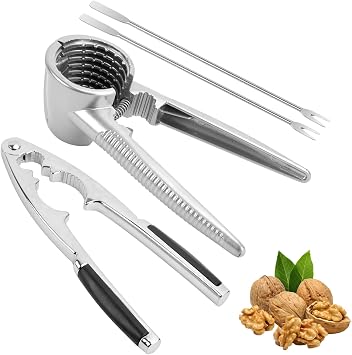 Nutcracker, Metal Nutcracker Multifunction, 4 Pcs Nutcracker Kitchen ...