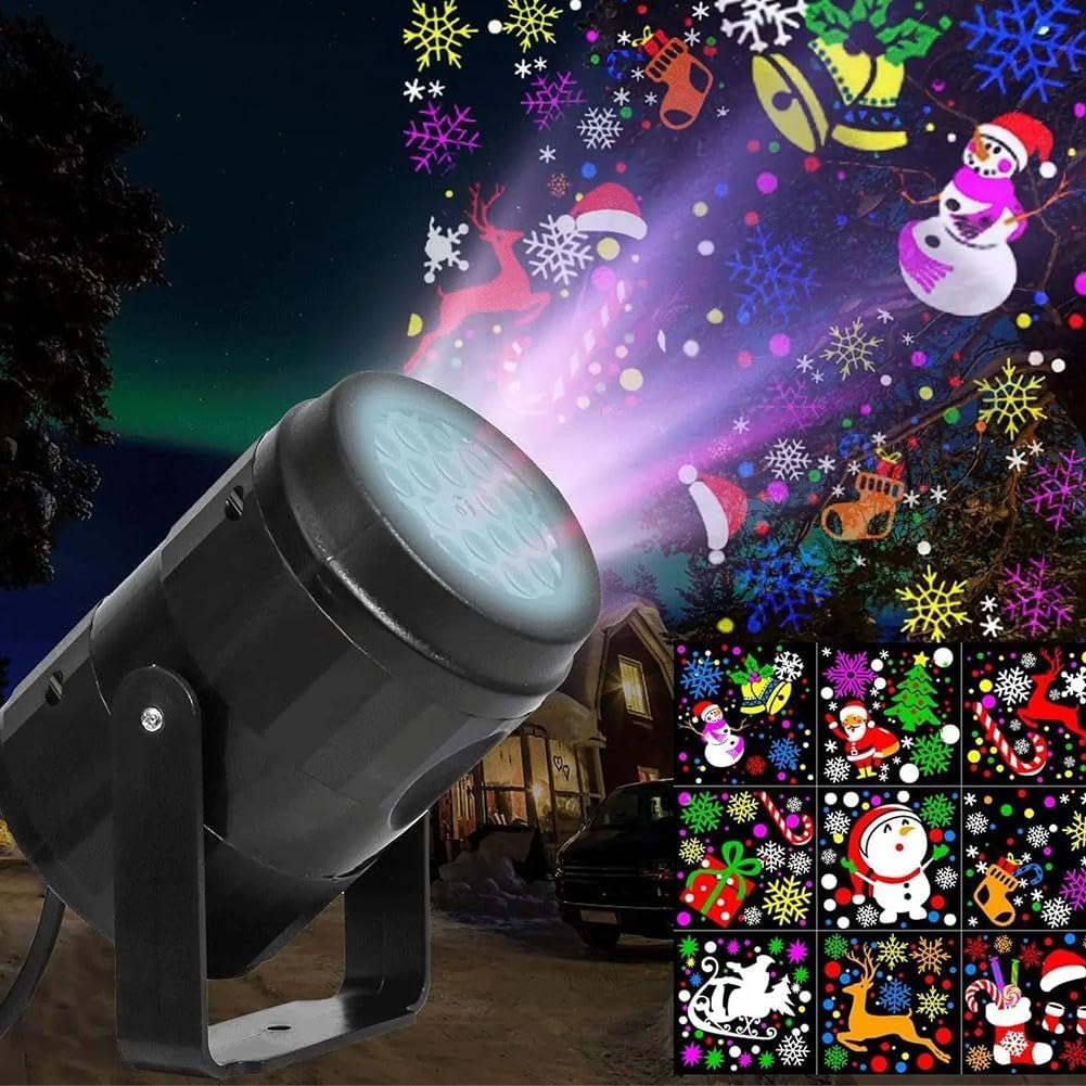 Amazon.com: Outdoor/Indoor Christmas Window Projector - Waterproof LED ...