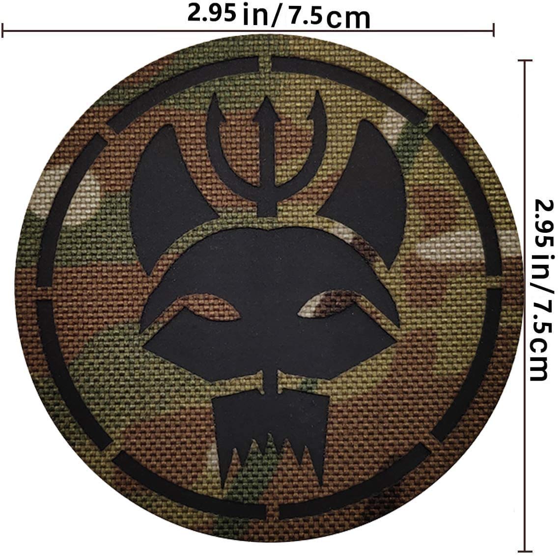Devgru Gold Team Patch Devgru Gold Squadron Crusader Patch (Brown)