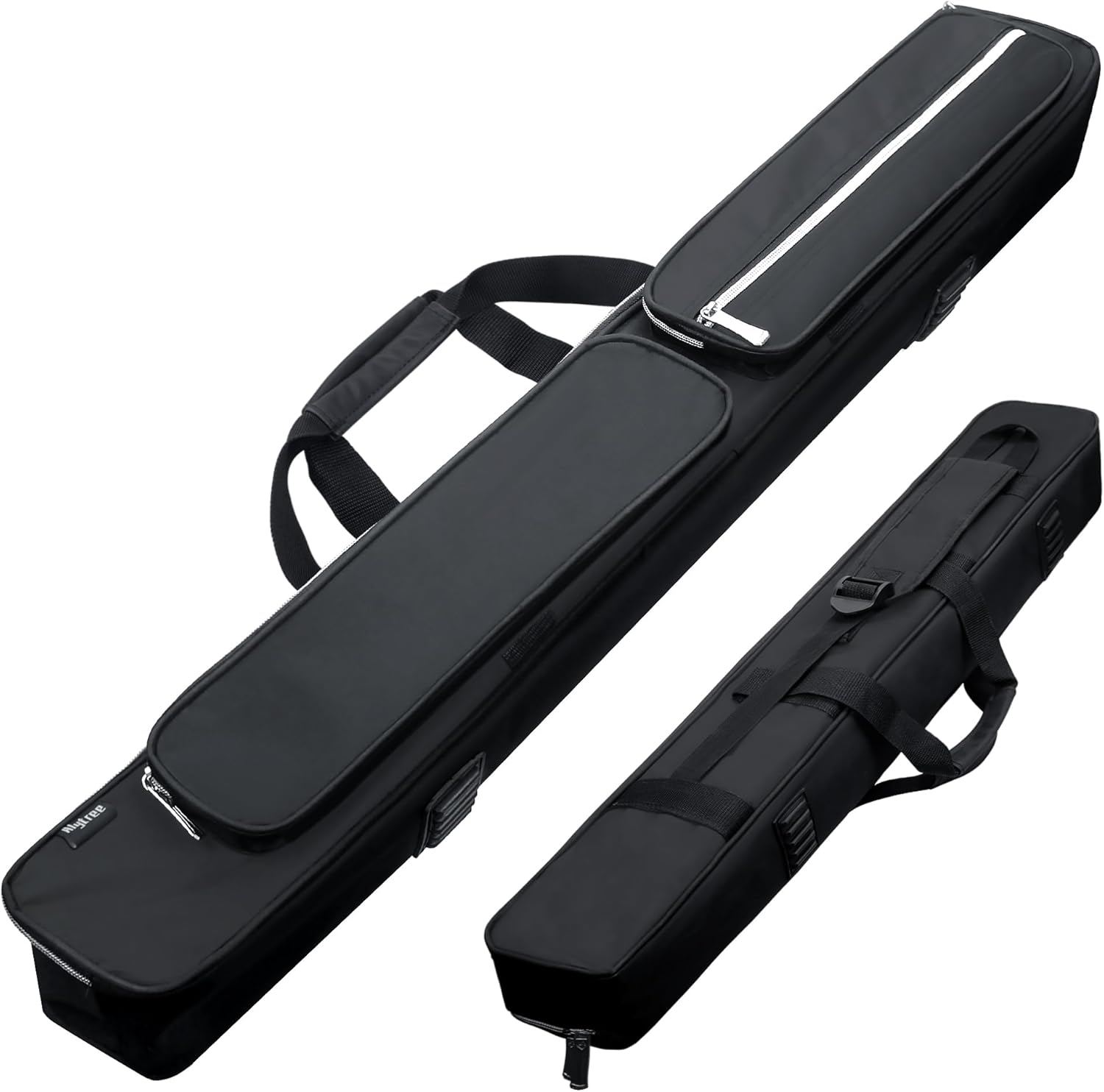 Amazon.com : 2x2 Pool Cue Case, Heavy Duty Oxford Wear-Resistant Soft ...