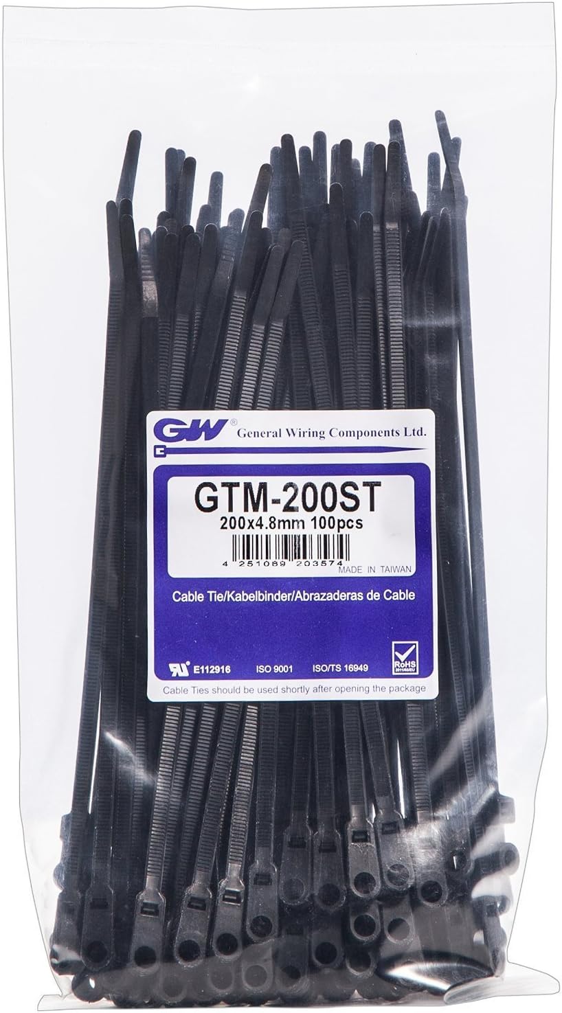 Amazon.com: GW Fastener Products USA Corp., Mountable Head Tie 8.0" x ...