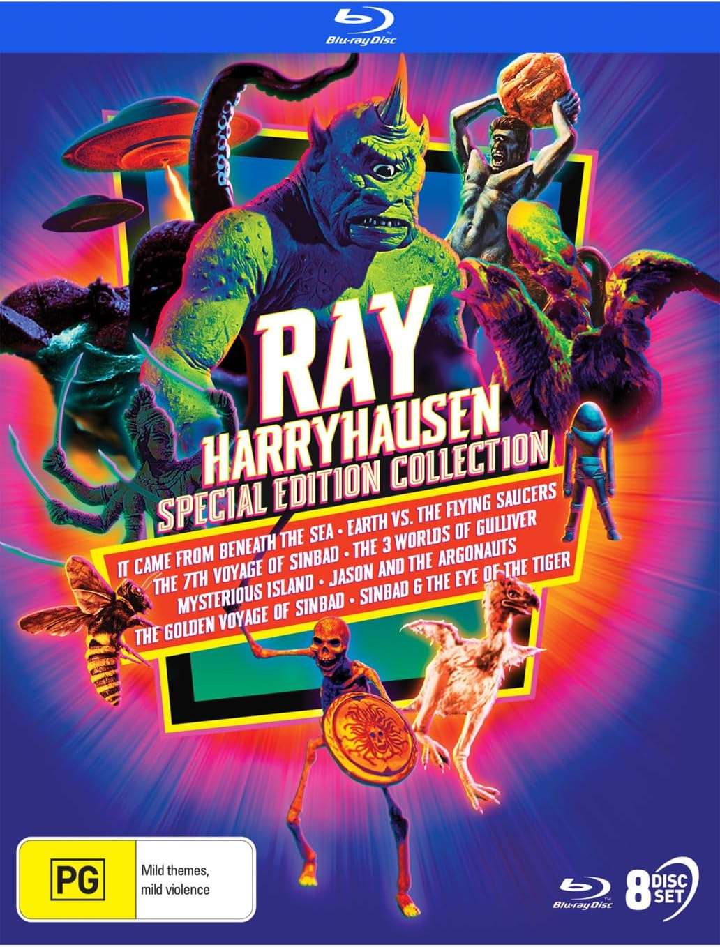 Ray Harryhausen - Ultimate 8 Movie Collection (Blu-Ray) : Amazon.com.au ...