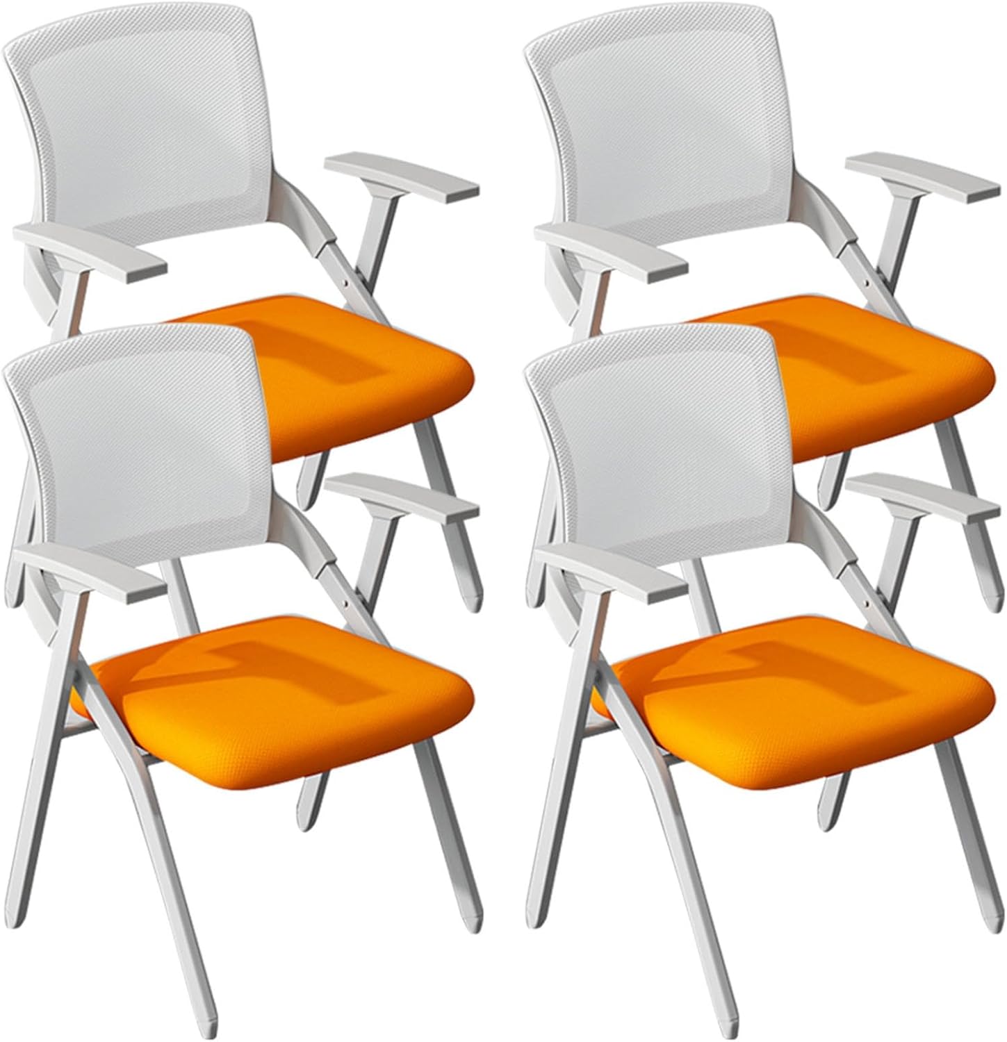 Amazon.com: Stackable Foldable Conference Room Chairs Reinforcement ...