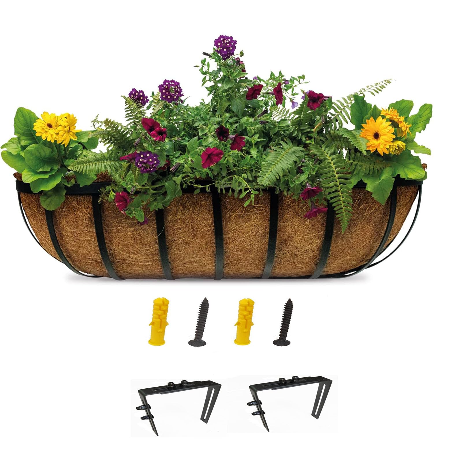 English Horse Trough Planters Plastic Garden Planters