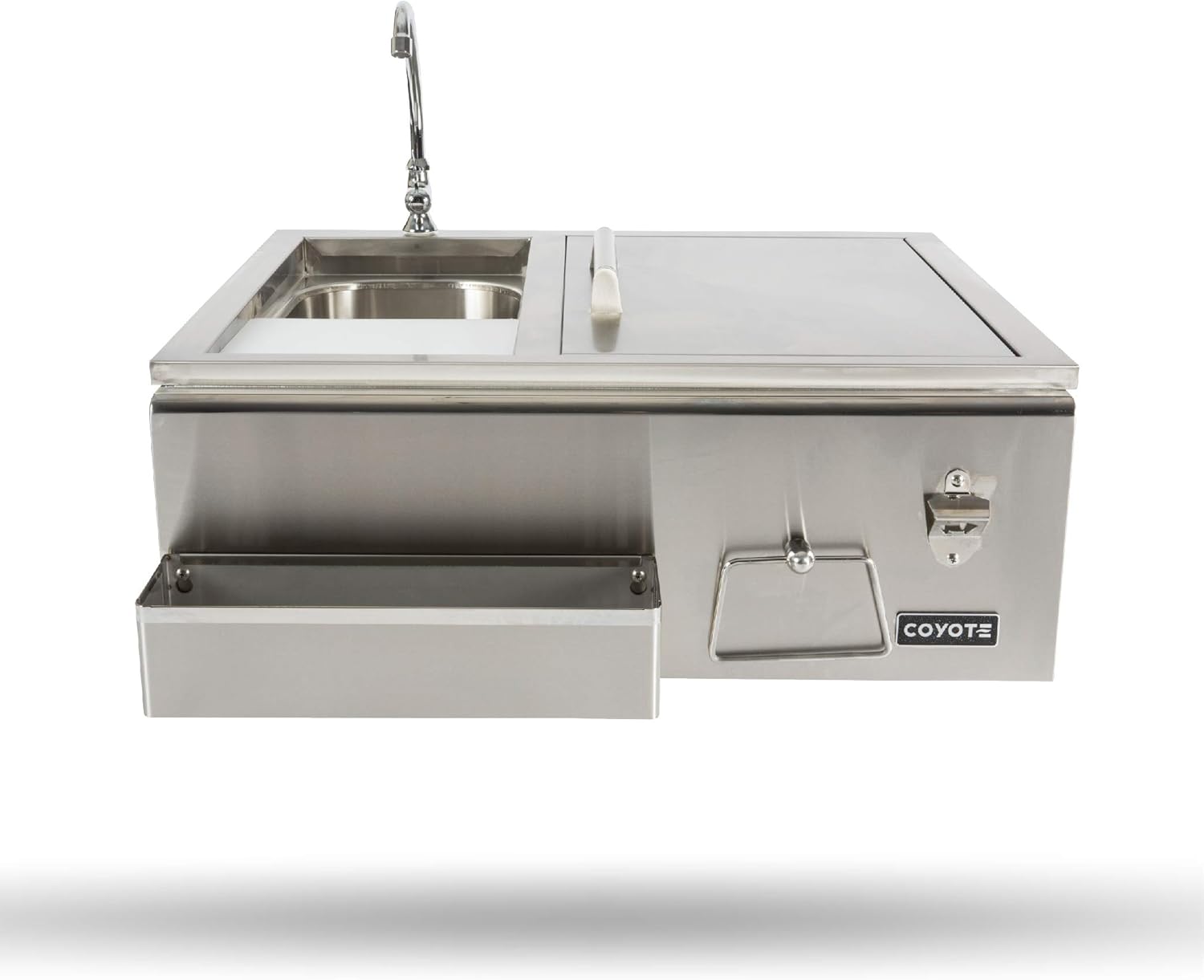 Amazon.com: Coyote 30-Inch Stainless Steel Built-In Refreshment Center ...