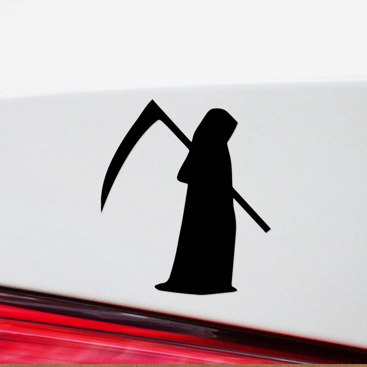 Grim Reaper Outline Vinyl Cutting The Grim Reaper | Sticker Clear