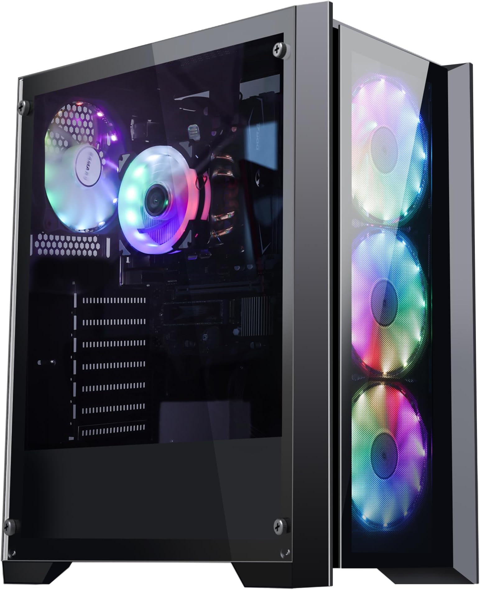 Amazon.com: HOENGAGER Apollo Gaming Desktop - AMD Ryzen 5 5600G 6 core ...