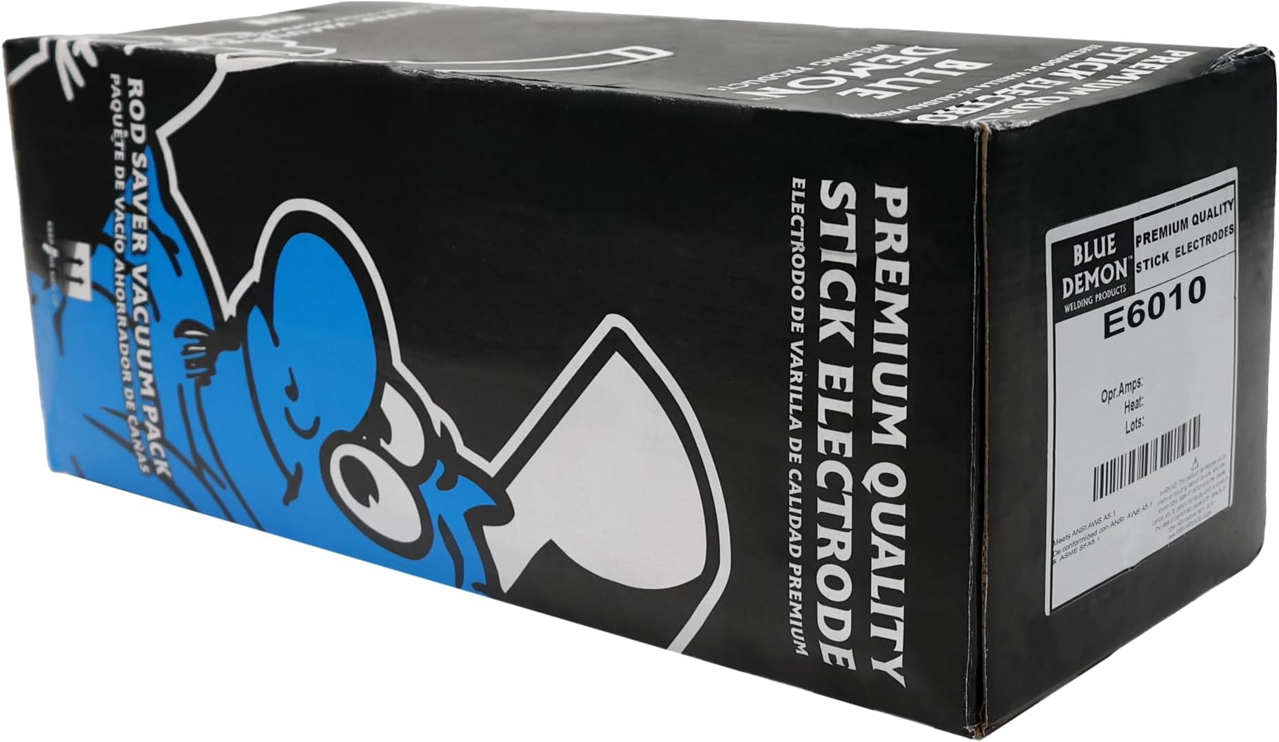 Blue Demon 6010 X 5/32" X 14" X 50LB Can, Carbon Steel Pipe Welding ...