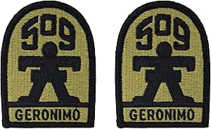 Amazon.com: 509th Infantry Regiment Geronimo OCP Patch (Military Issued ...