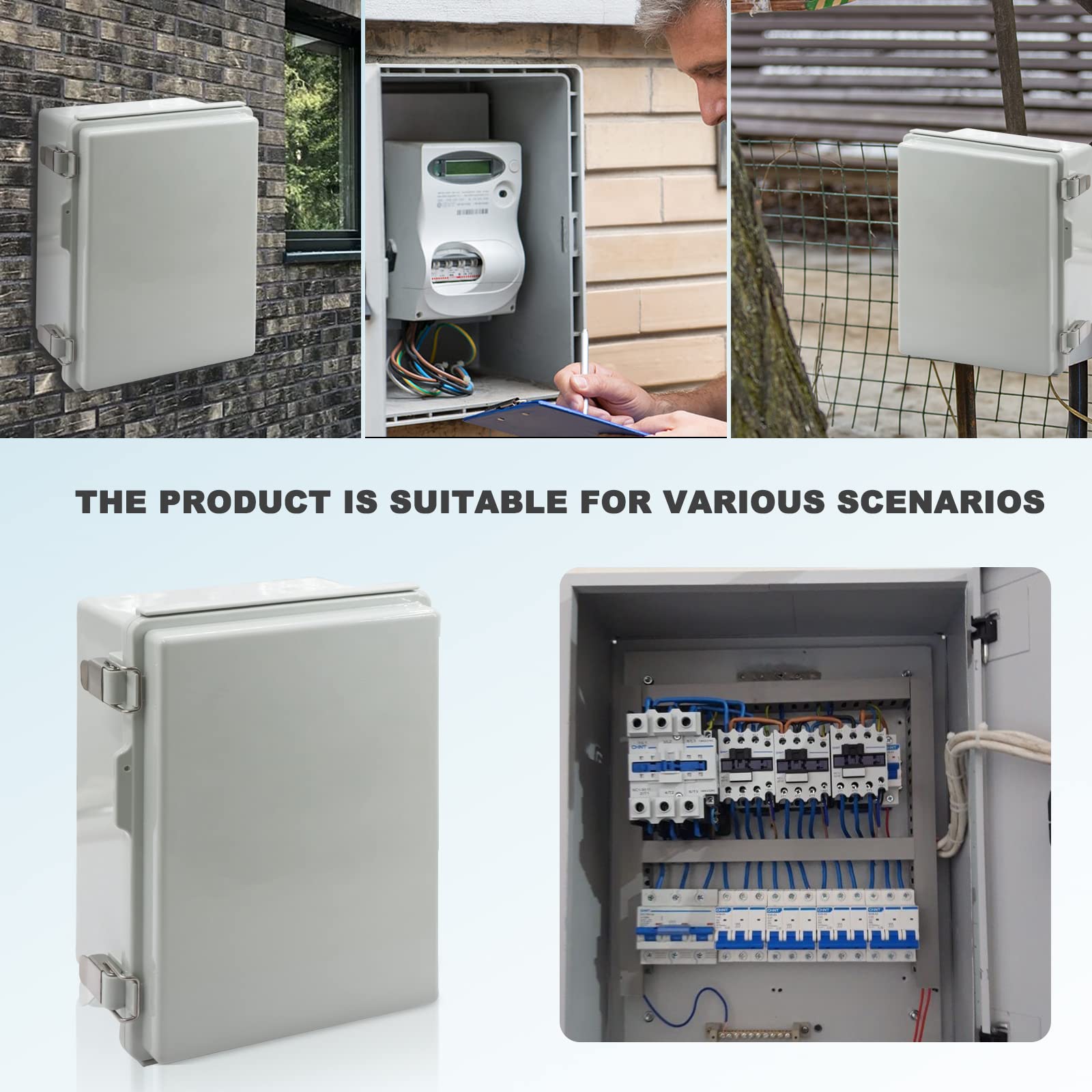 Weatherproof Electrical Junction Box JB1PB | Blank Electrical Junction