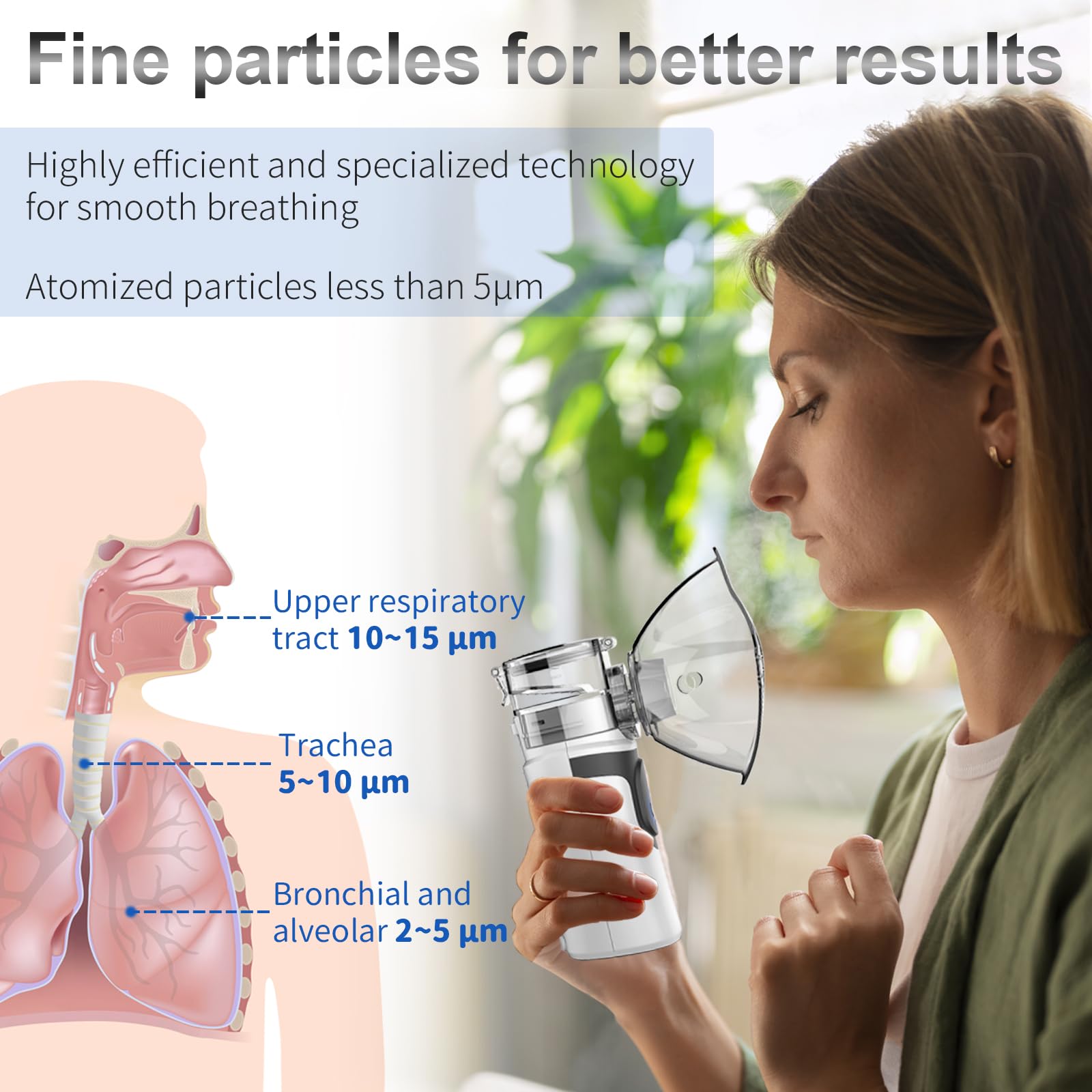 Vicks Inhaler Medical Equipment Portable Nebulizers Handheld Inhaler ...