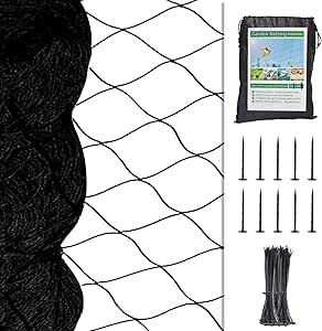 Amazon.com : DEBARK Bird Netting 25'x50' with 2.4" Square Mesh for Chicken Coop, Garden, Chicken ...