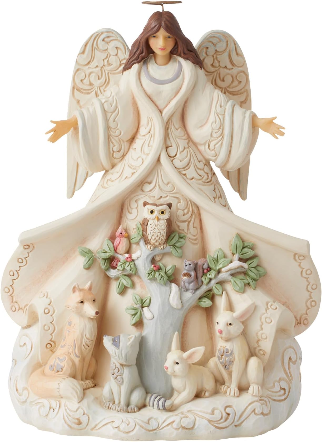 Amazon.com: Enesco Jim Shore Heartwood Creek Four Seasons White ...