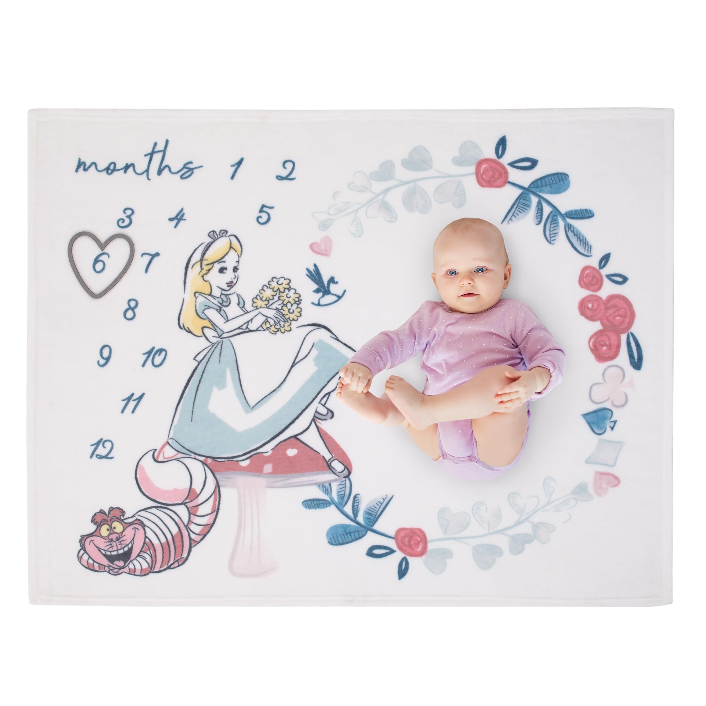 Snapklik.com : Disney Alice In Wonderland White, Pink, And Blue ...