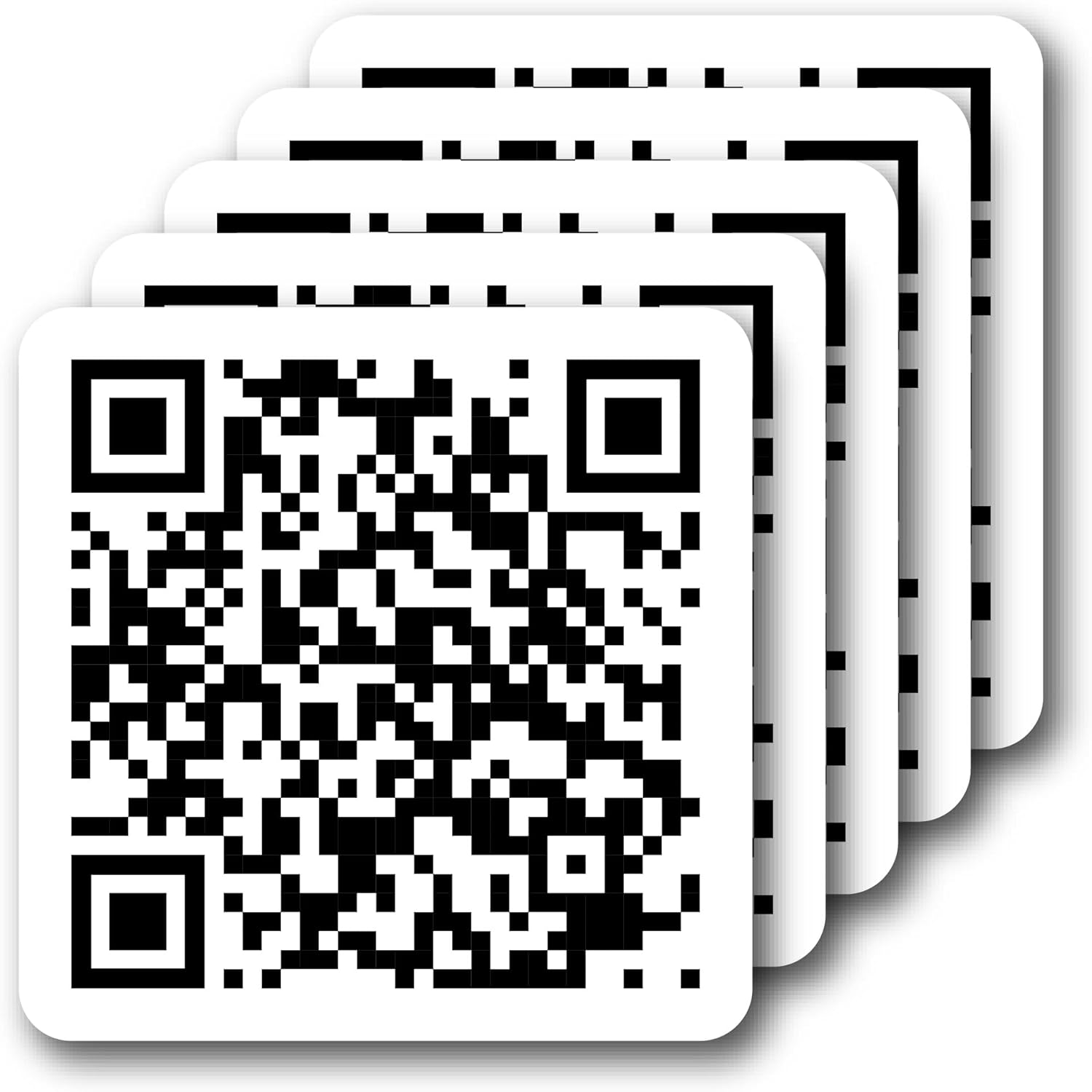 Amazon.com: Rick Roll QR Code Sticker (50 Pack) - Never Gonna Give You ...