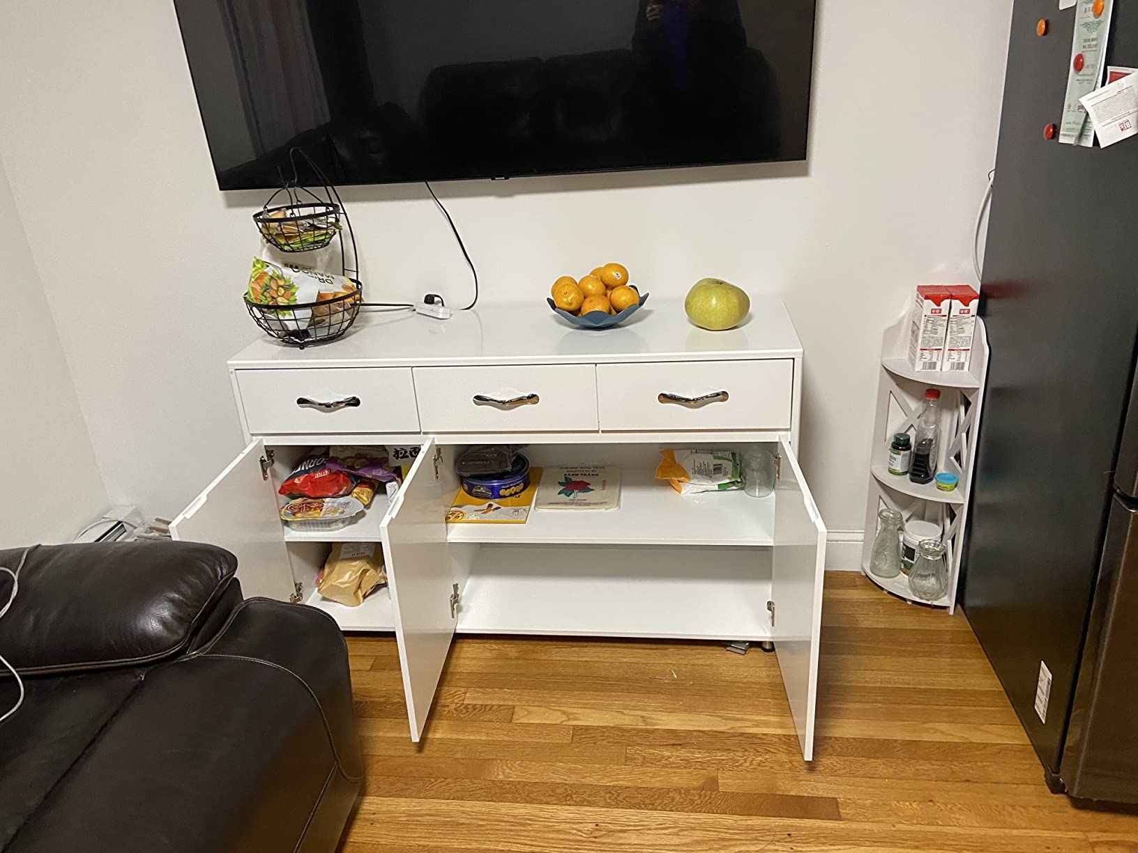 $48/mo - Finance RASOO Buffet Cabinet Kitchen Cabinet Storage Sideboard ...