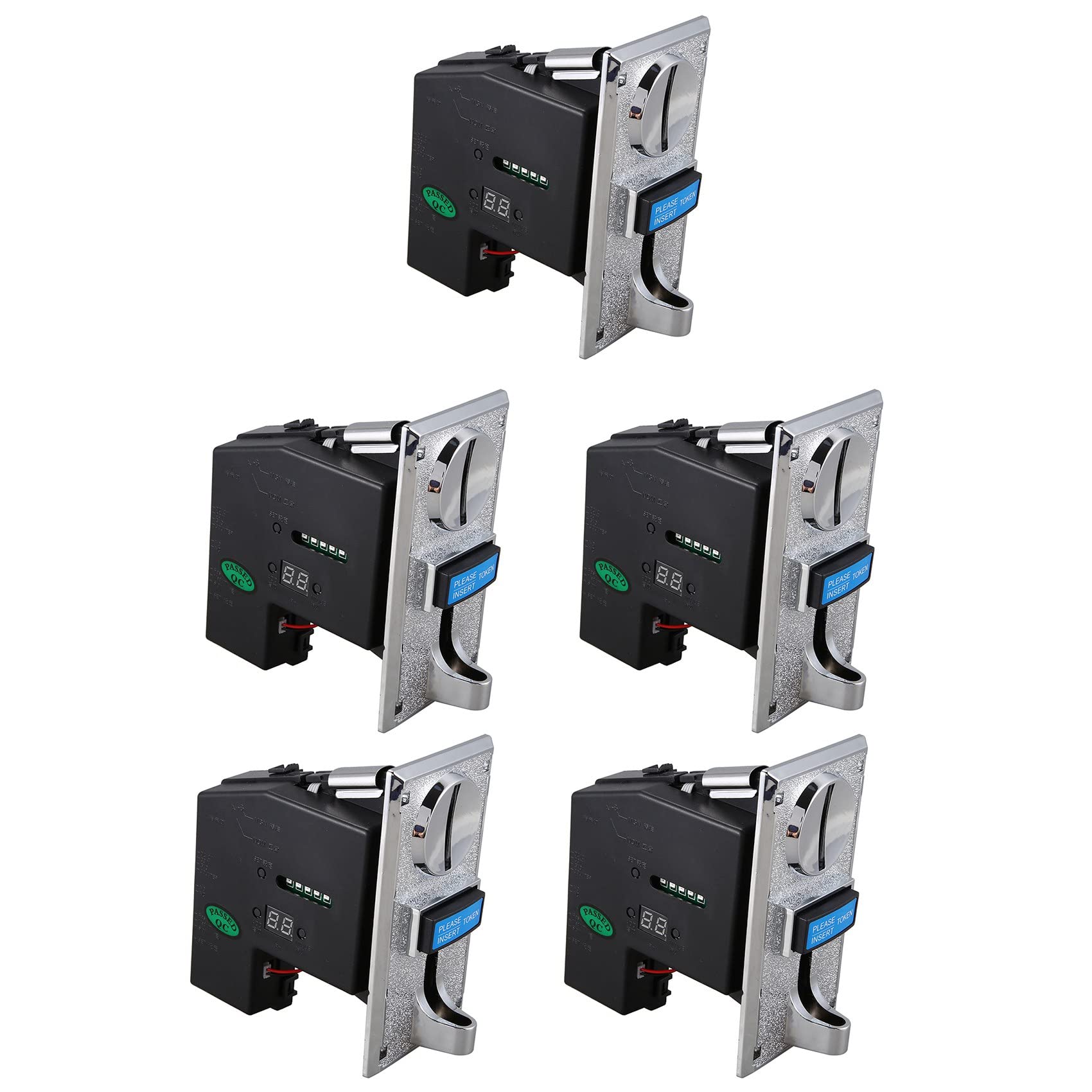 Amazon.com: KTELI 5X Multi Coin Acceptor Selector for Mechanism Vending ...
