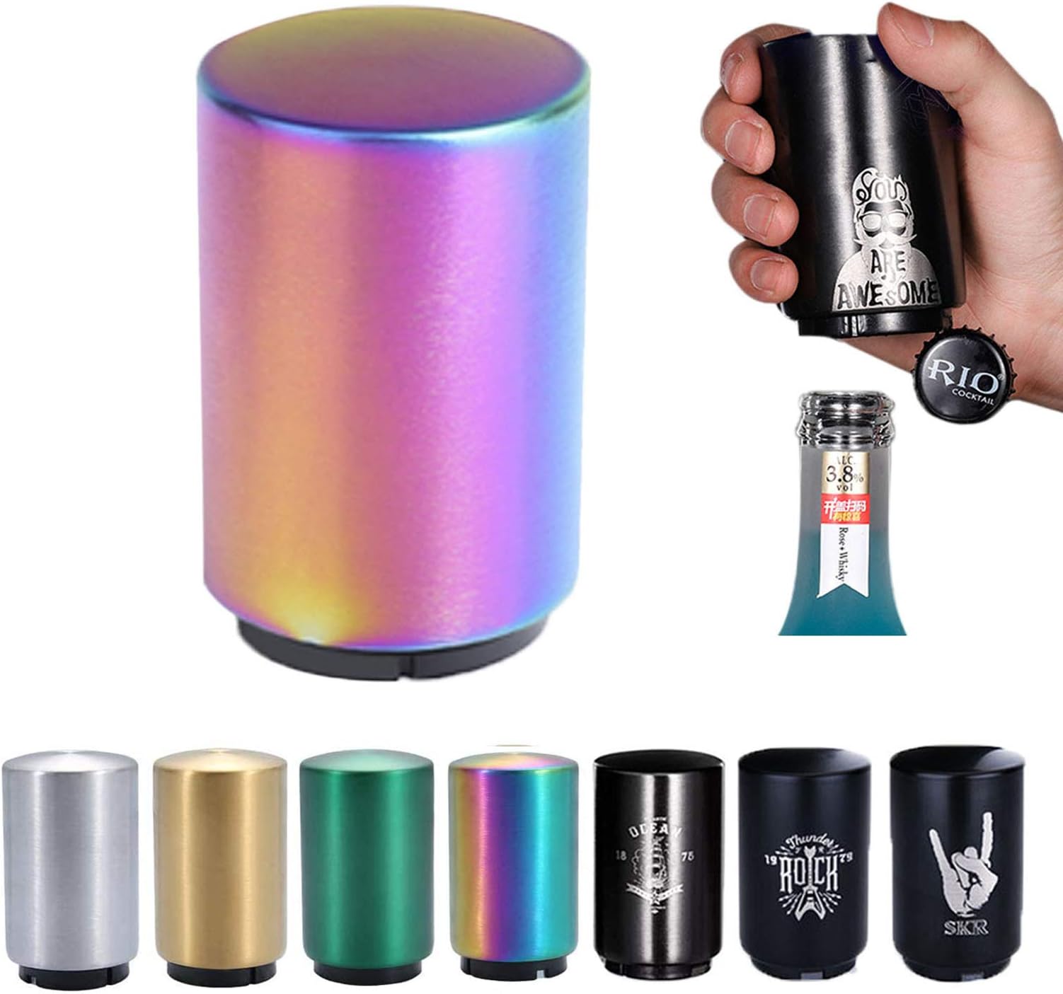 Westmark Automatic Cap Lifter/Bottle Opener, For Opening Crown Cap ...