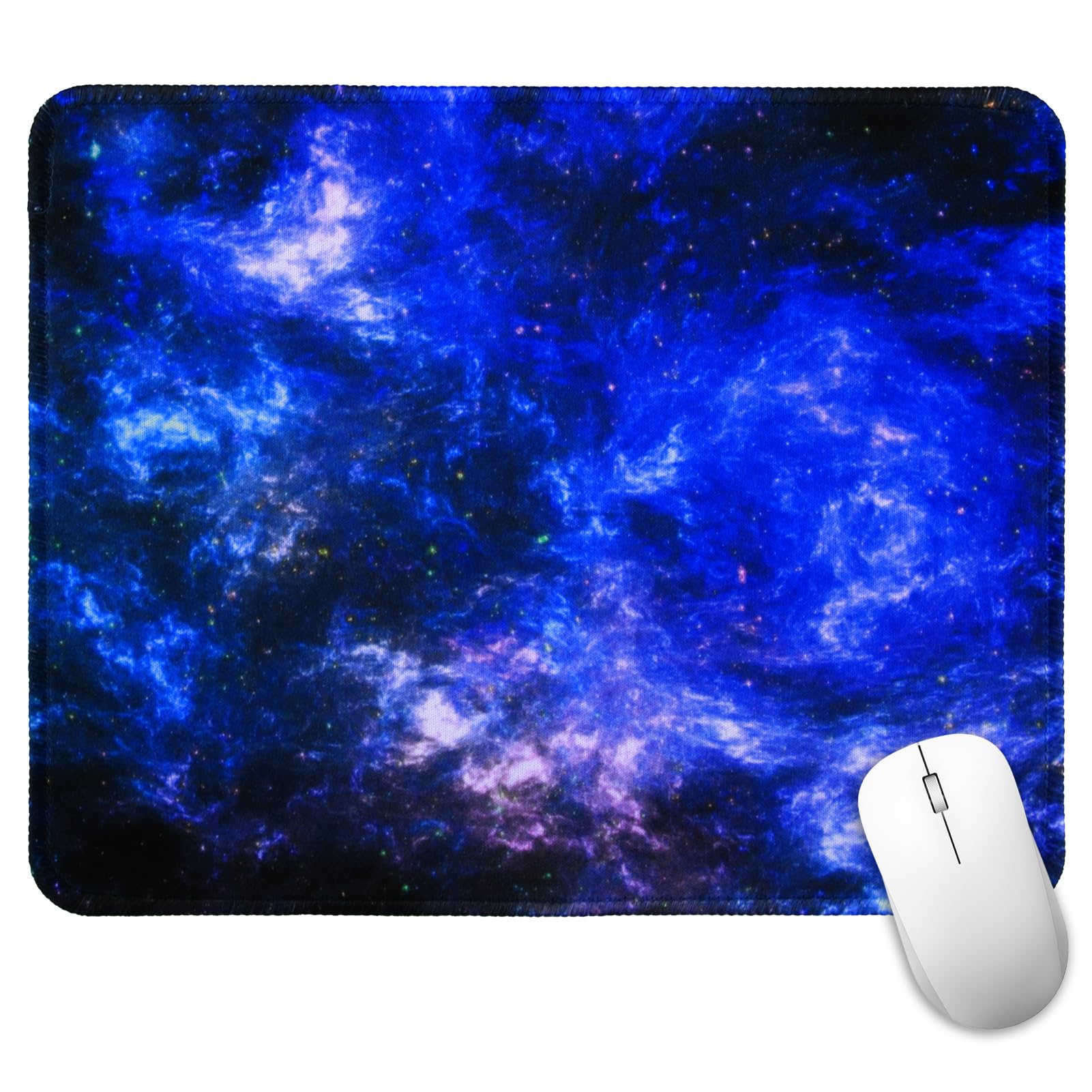 Mouse Mat Pad, Mouse Matt Personalised Purple Solar System Mousepad ...
