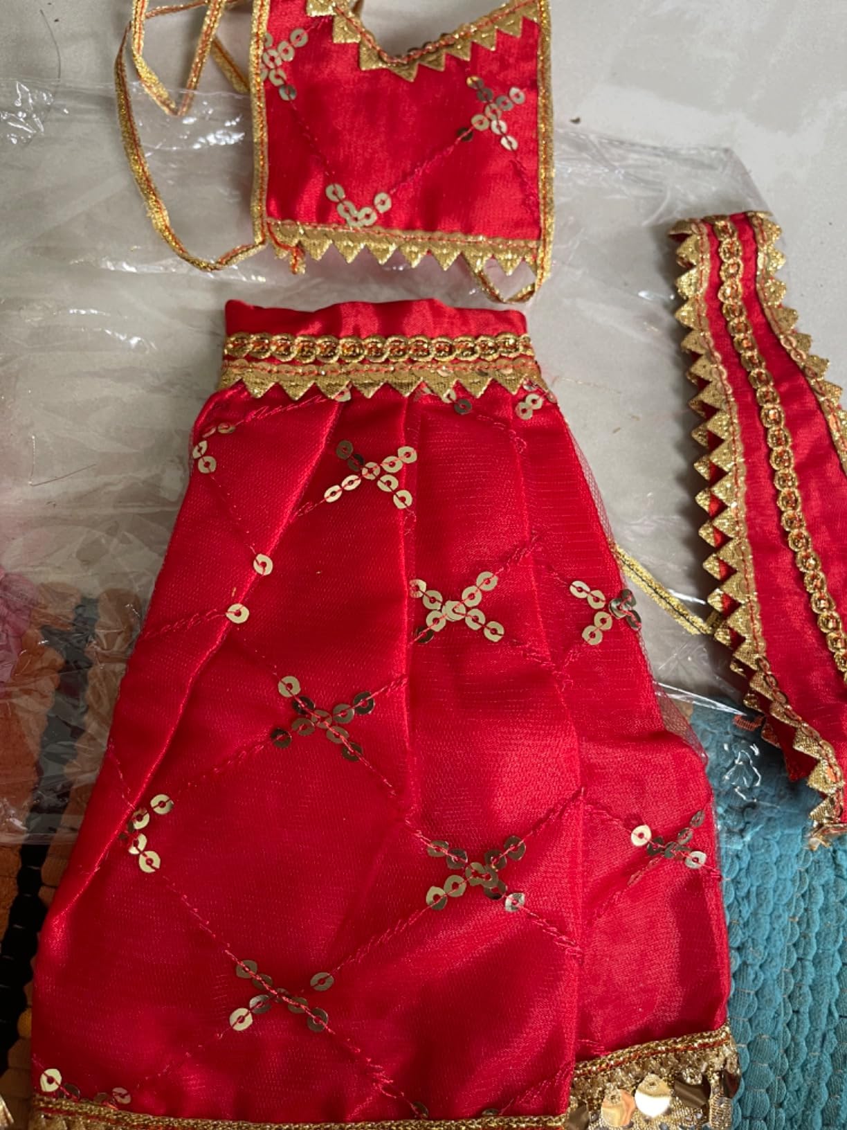 Unique Wants Dresses for Durga maa Full Set Dress, Shera wali, Lakshmi ...