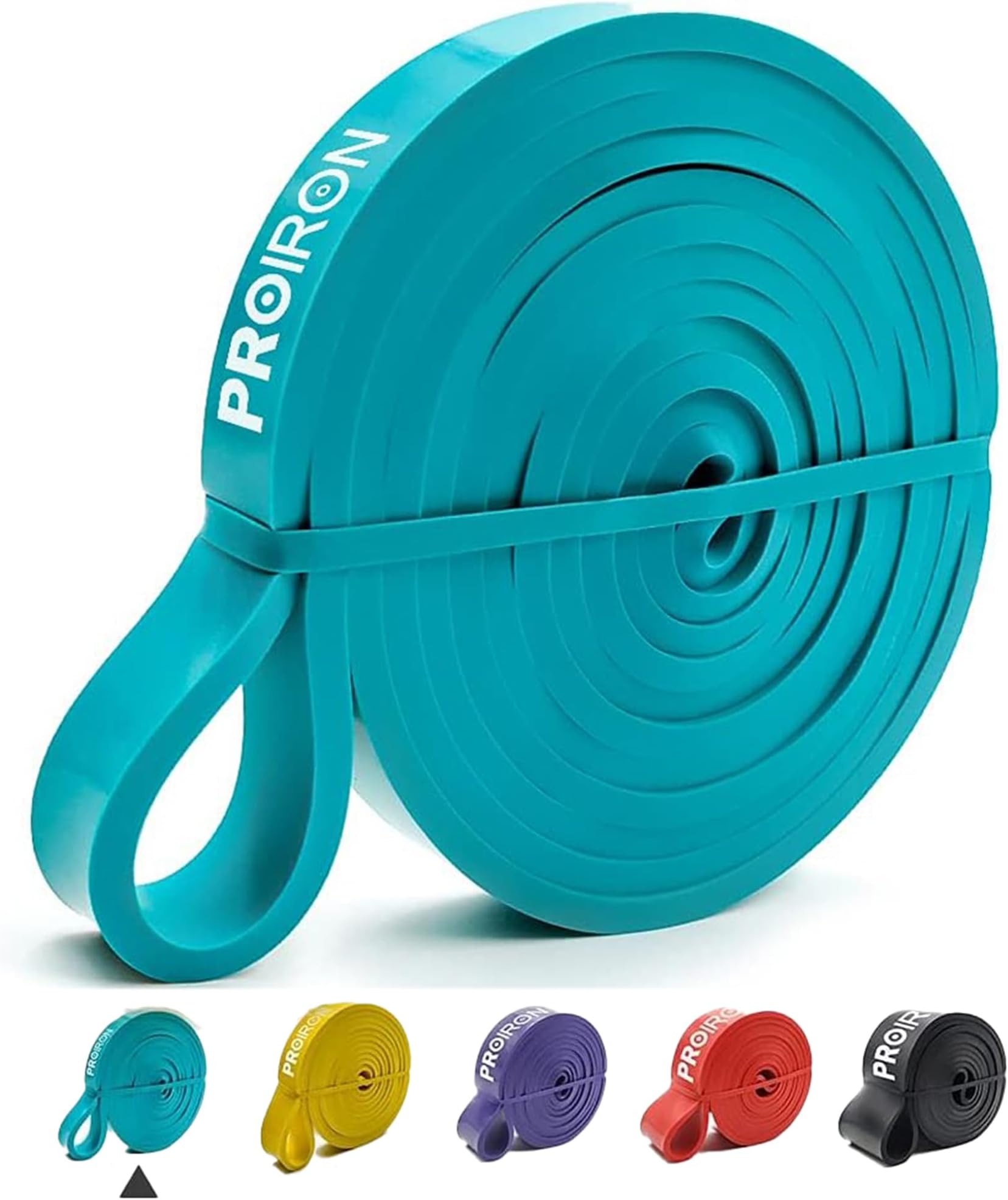 AMERTEER Resistance Bands Set Of 4, Pull Up Assistance Bands, Heavy ...