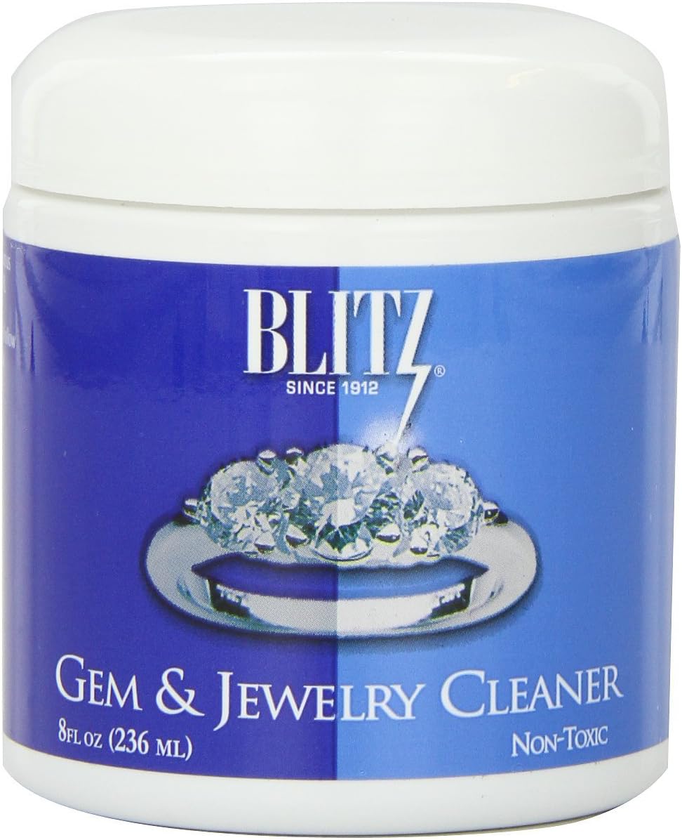 Amazon.com: Jewelry Cleaner with Pouch (8 Oz Jar) : Clothing, Shoes ...