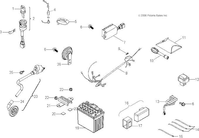 Amazon.com: Polaris ATV Resistor Assembly, Genuine OEM Part 0453315 ...