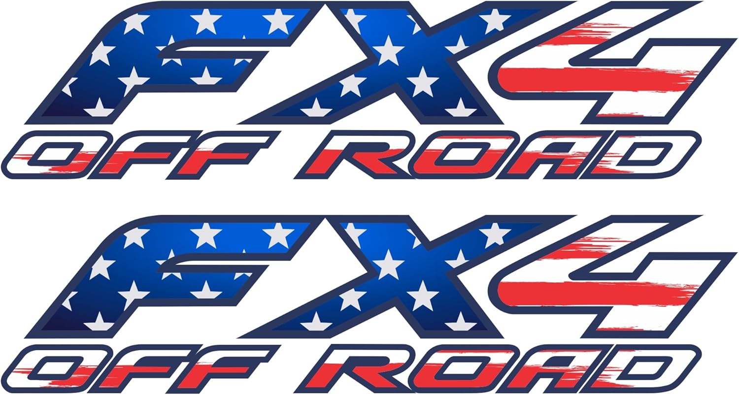 Set of 2 Gold Hook Ford FX4 Decals for F250 F350 Nepal | Ubuy