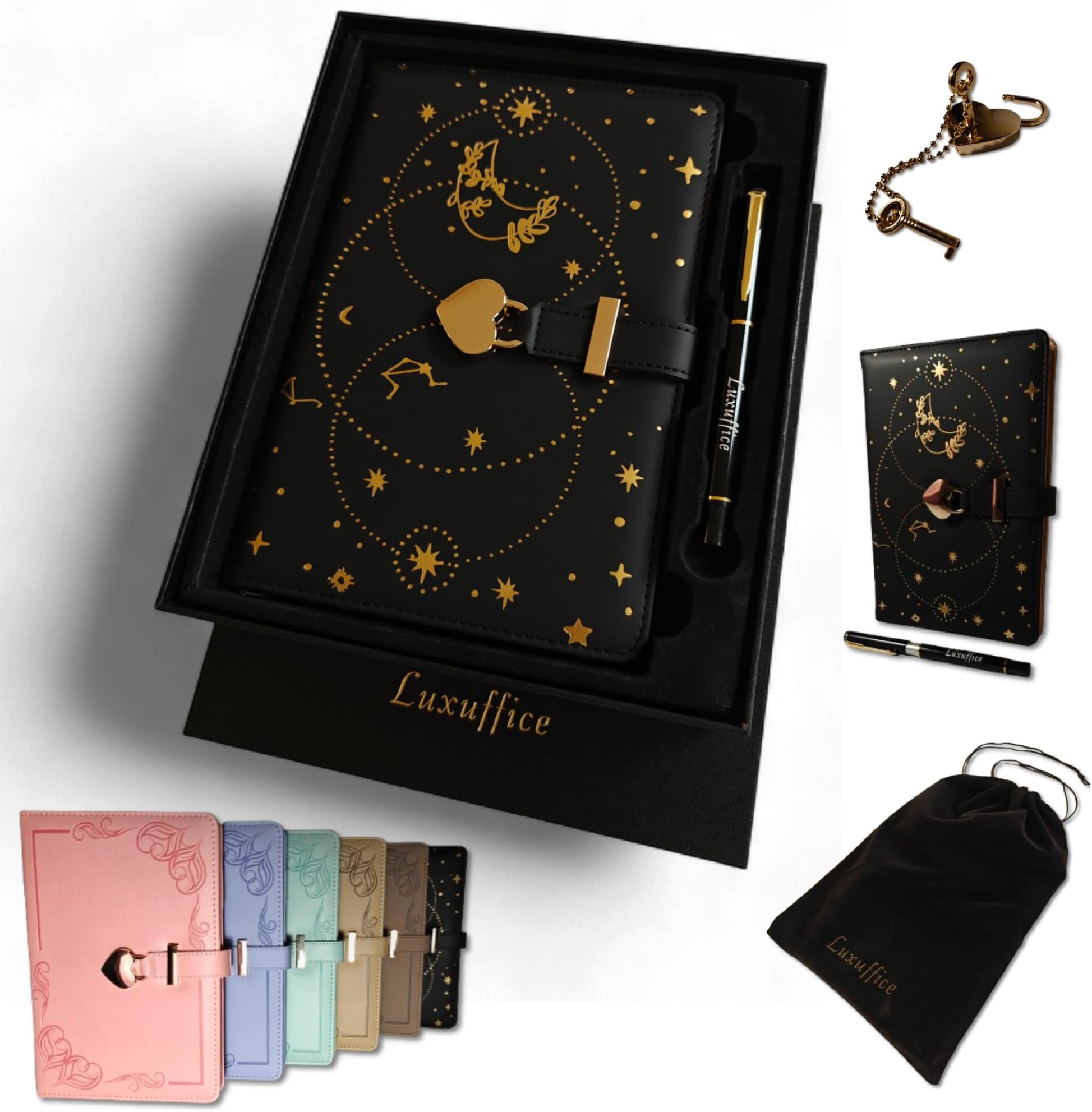 Girls Diary with Lock and Key – Premium Journal Gift Set with Pen ...