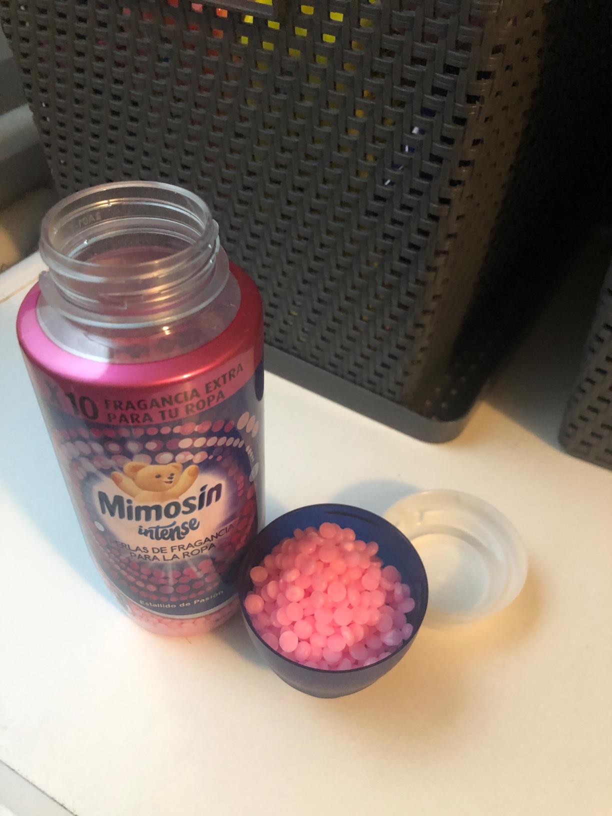 Mimosin Intense Perlas de Fragancia Suavizante Estallido de Pasión 275g ...