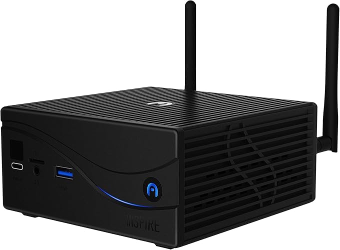 Amazon.com: Azulle Inspire Fanless Mini PC (16 GB RAM, 512 GB Storage ...