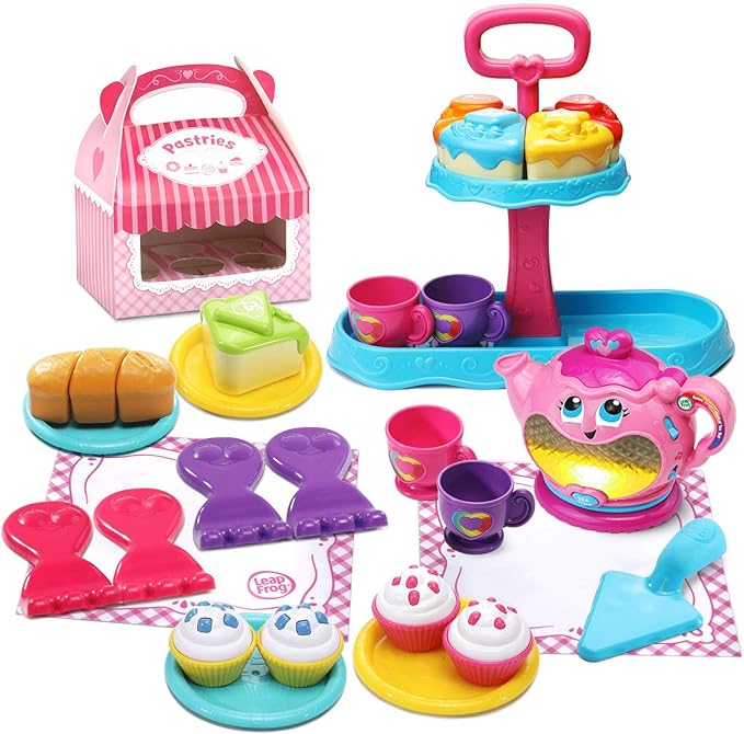 Amazon.com: LeapFrog Sweet Treats Musical Tea Set : Toys & Games