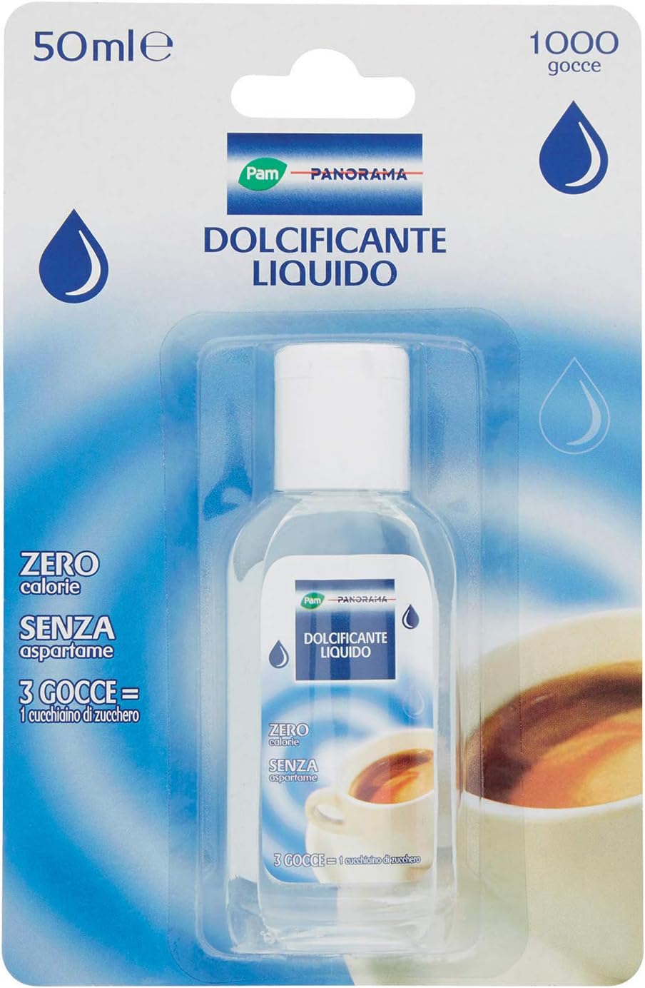 Pam Panorama Dolcificante Liquido, 50ml : Amazon.it: Alimentari e cura ...