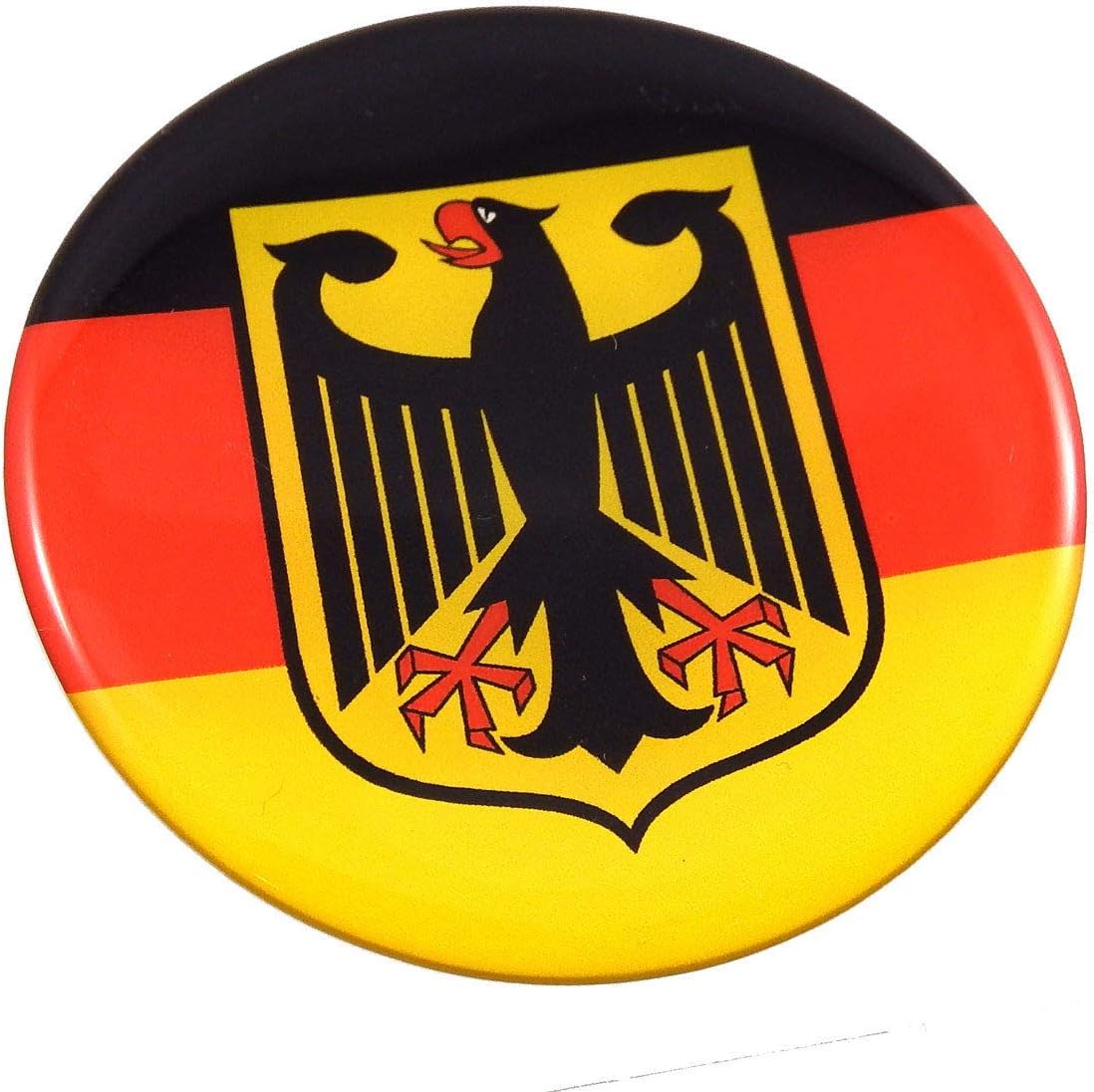 Amazon.com: Germany German Flag Black Shield Car Bike Decal Crest ...