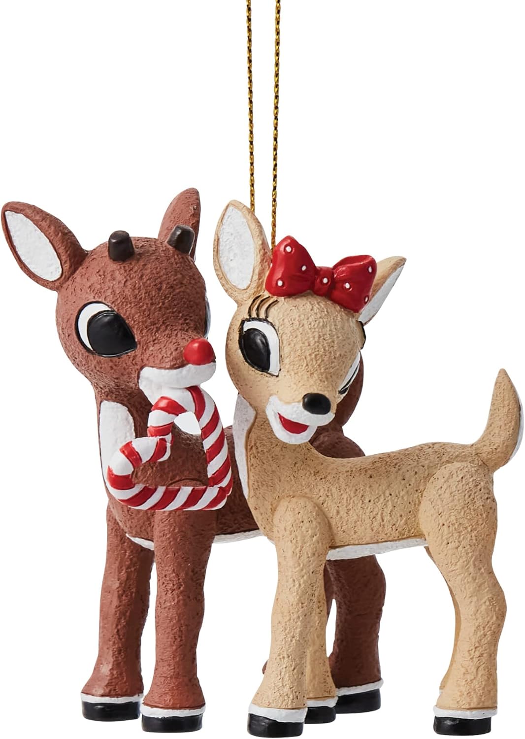 Amazon.com: Department 56 Rudolph The Red-Nosed Reindeer and Clarice ...