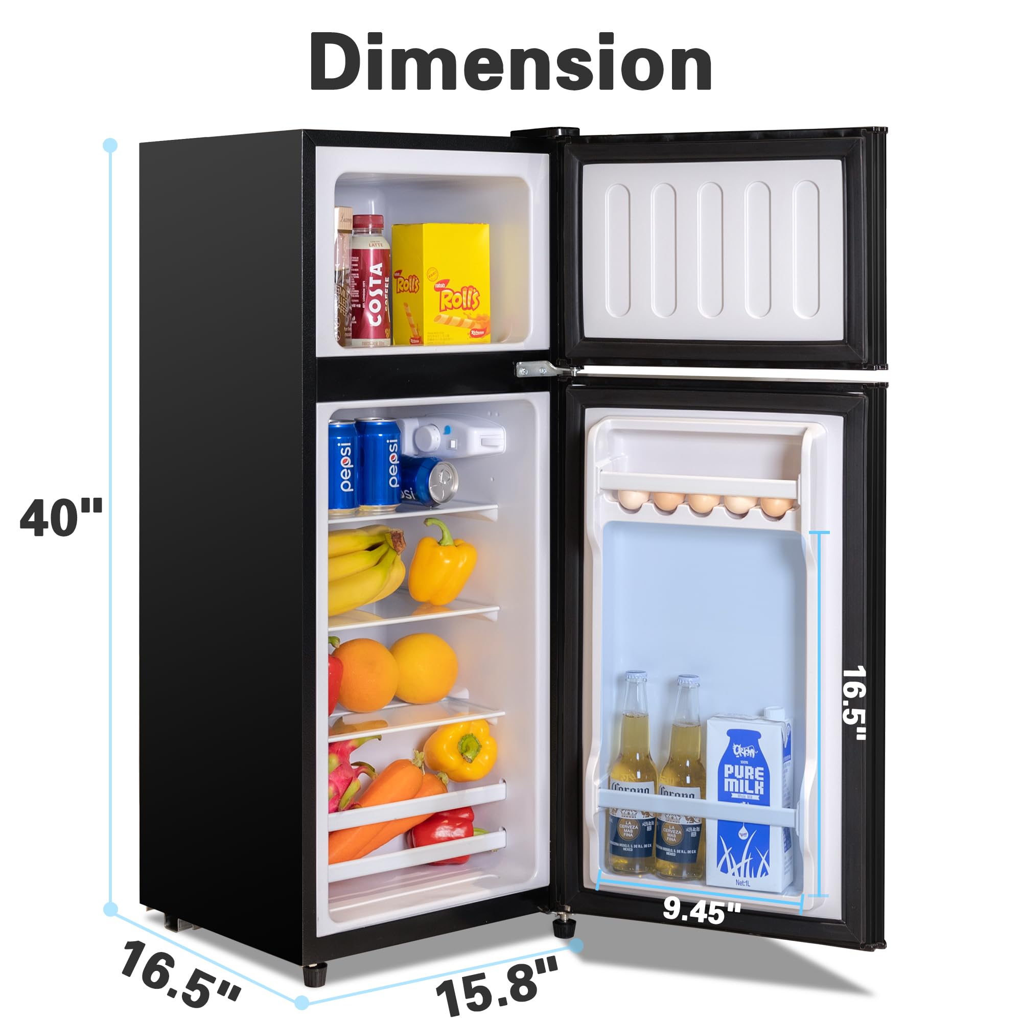 Snapklik.com : Anukis Compact Refrigerator