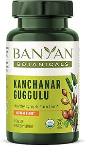 Amazon.com: Banyan Botanicals Kanchanar Guggulu Tablets – Organic Lymph ...