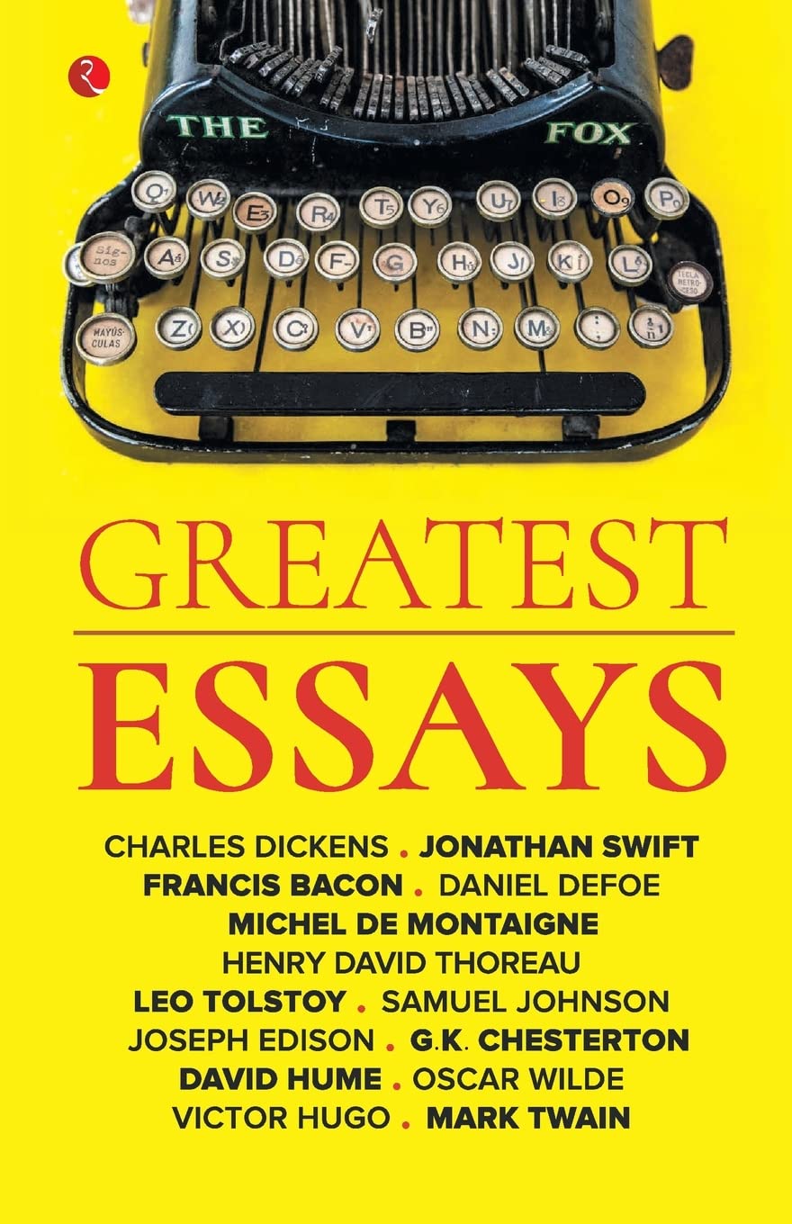 GREATEST ESSAYS : Rupa Publications: Amazon.in: Books