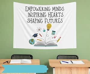 Amazon.com: Empowering Minds Inspiring Hearts Shaping Futures Tapestry ...