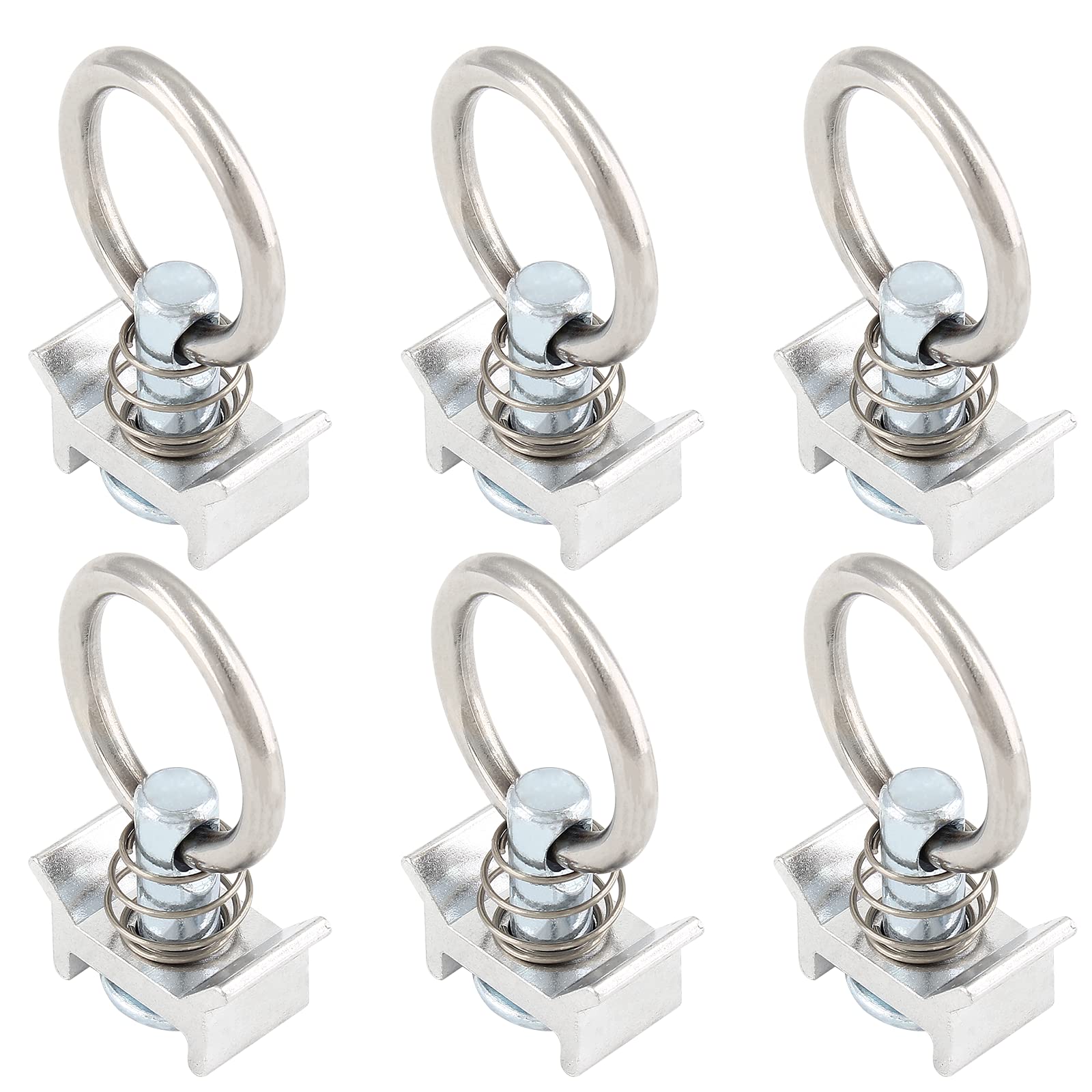 Amazon.com: Waziaqoc 6PCS Single Stud Fitting with O-Ring for L Track ...