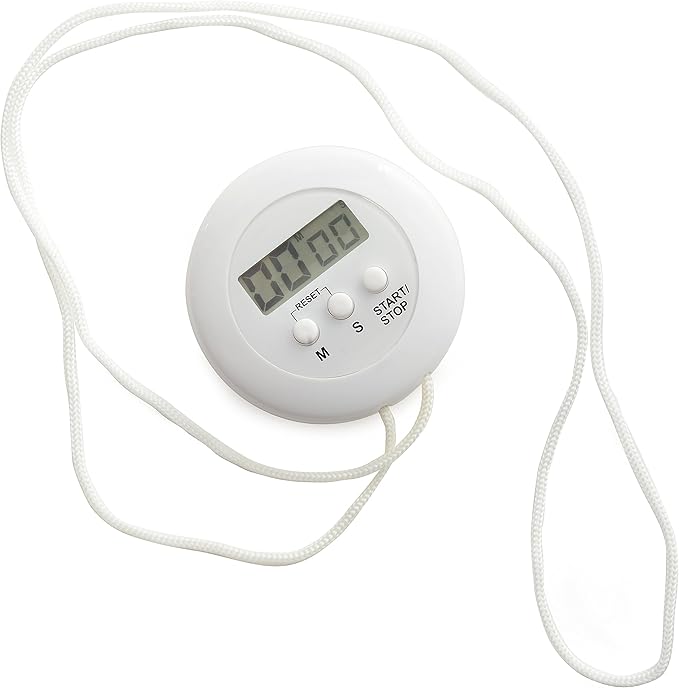 Amazon.com: Norpro, White Digital Timer On A Rope, One Size: Timer ...