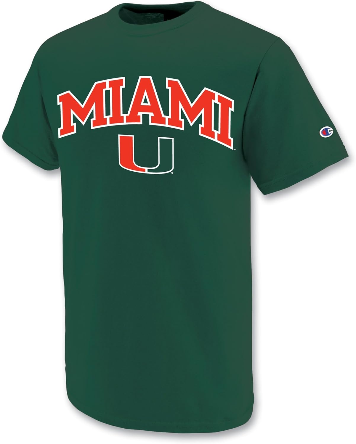 Amazon.com : NCAA Miami Hurricanes Champion Jersey Tee Shirt, D. Green ...